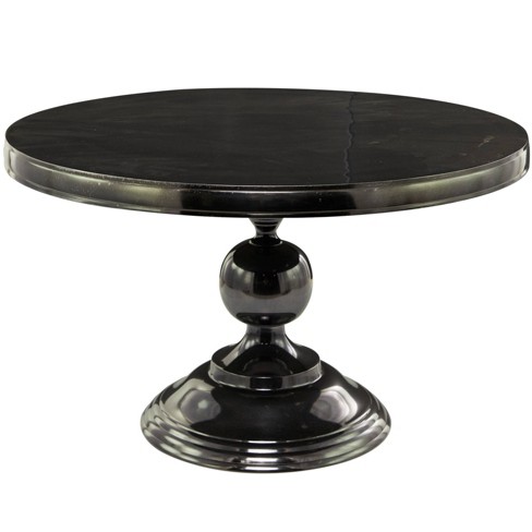 Modern Traditional Metal Coffee Table Black Olivia May