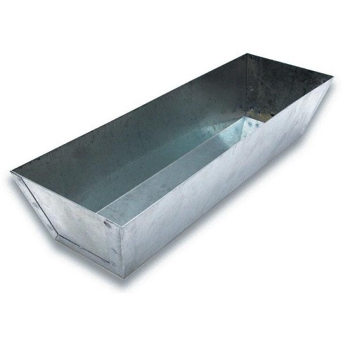 Marshalltown Galvanized Steel Mud Pan 2.81 In. H X 4.5 In. W X 12.8 In ...