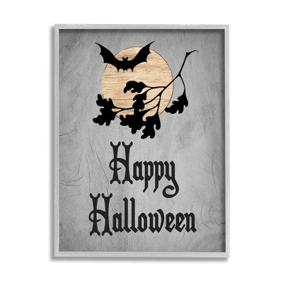 Stupell Industries Happy Halloween Bats, 16'' X 20'' : Target