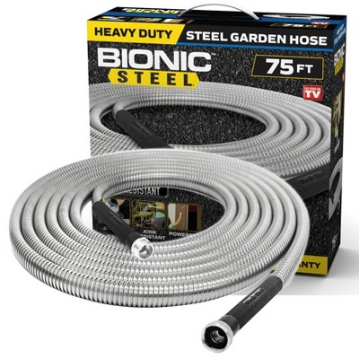 Bionic Steel 100 Foot 304 Stainless Steel Metal Garden Hose : Target