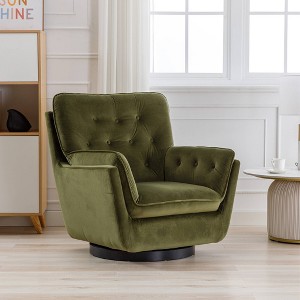 Sage green swivel chair store