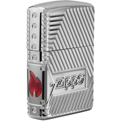 Zippo Spooky Red Skull Design Windproof Lighter : Target