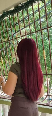 Garnier Olia Oil Powered Permanent Hair Color - Intense Red 6.65 - 1 Fl ...