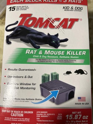Tomcat Bait Station Blocks For Mice And Rats 1 Pk : Target