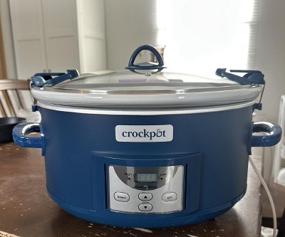 Crock-Pot 7qt Cook & Carry One Touch Programmable Slow Cooker Poseidon ...