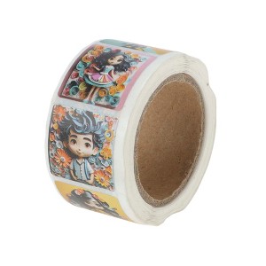 Unique Bargains Copper Plate Adhesive Colorful 0.98"x0.98" 300 Pcs ...