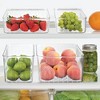 MDesign Vented Fridge Storage Bin For Fruit, Vegetables, 4 Piece Set ...