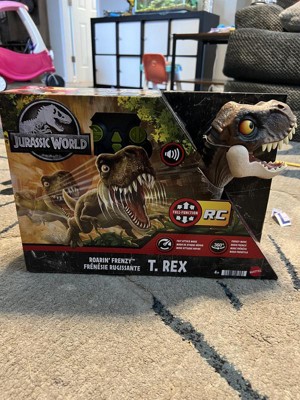 Jurassic World Roarin' Frenzy T. Rex Rc Vehicle : Target