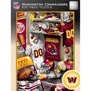 MasterPieces 500 Piece Puzzle - Washington Commanders Locker Room - 15 ...