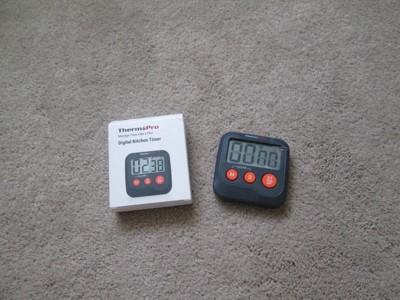 Thermopro Tm03w Digital Kitchen Timer For Cooking With Alarm, Countdown Timer Stopwatch For ...