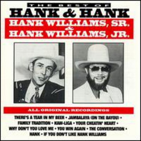 Hank Williams Jr. - Best Of Hank & Hank (cd) : Target