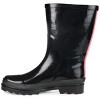 Journee Collection Womens Seattle Block Heel Rain Boots : Target