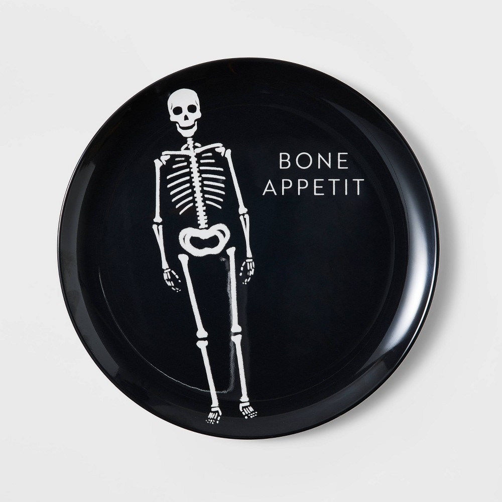 UPC 191908967530 - Halloween Skeleton Dinner Plate Skeleton White ...