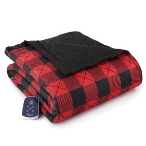 Shavel 100% Polyester Luxury Micro Flannel 7 Layers of Warmth Buffalo ...
