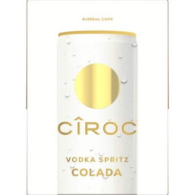 Ciroc Spritz Colada - 4pk/355ml Cans : Target