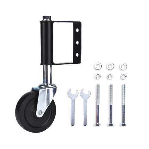 Bolt Dropper Spring Loaded Heavy Duty Rubber Door Roller Set-330 Lbs ...