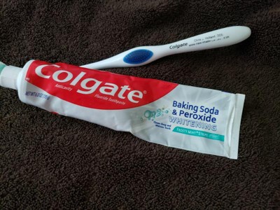 Colgate Baking Soda And Peroxide Whitening Toothpaste Brisk Mint - 6oz ...