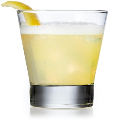 Libbey Paneled Double Old Fashioned Rocks Glasses, 11.2 Ounce, Set Of 6 ...