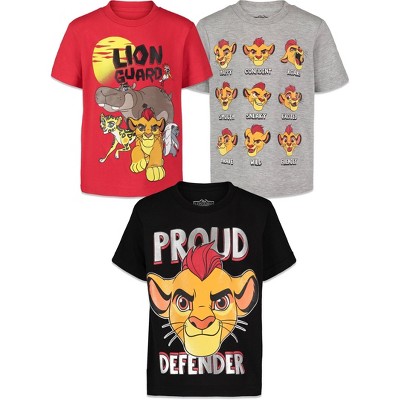 Disney Lion Guard Kion Toddler Boys 3 Pack Graphic T-Shirts Lion Guard ...