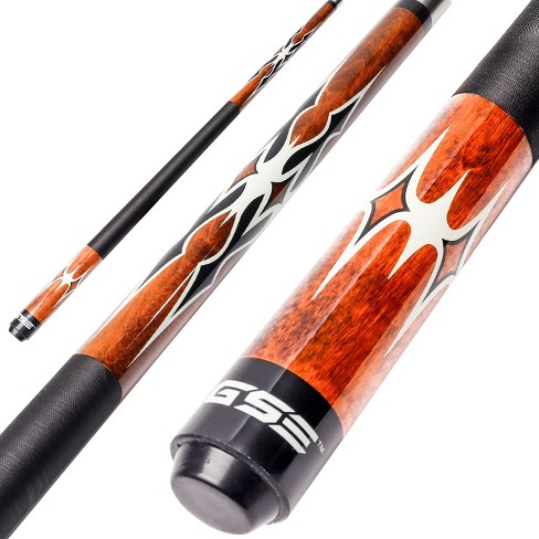 Gse 58" 2-piece Canadian Maple Hardwood Billiard Pool Cue Stick For Men ...
