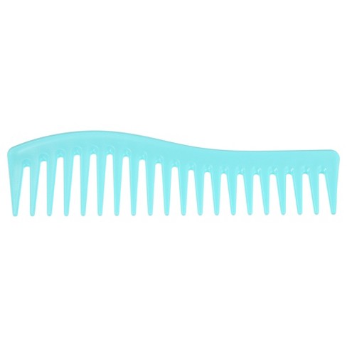 Unique Bargains Wide Tooth Hair Comb All Purpose Detangling Plastic 1pc ...