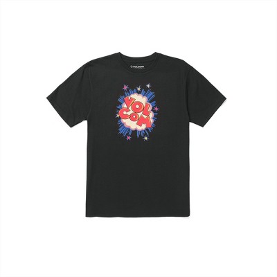 Volcom Boys Stone Pow Short Sleeve Tee, Black - L : Target