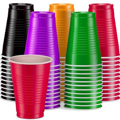 SparkSettings Disposable Plastic Cups 18oz, 50 Pack : Target