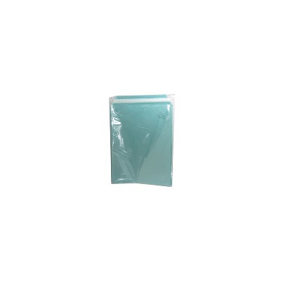 Jam Paper Cello Sleeves With Self-adhesive Closure 8.9375 X 11.25 Aqua ...