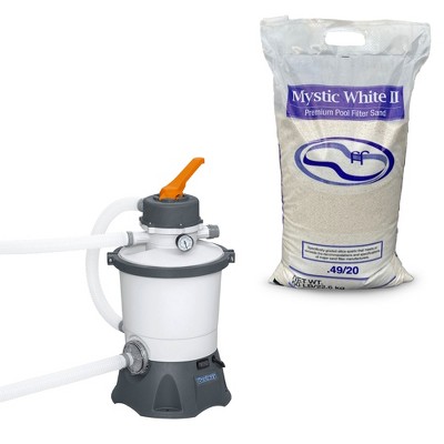U.s. Silica 50 Pound Mystic White Non Corroding Non Staining Premium ...