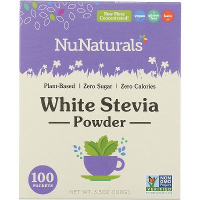 Nunaturals Nustevia White Stevia Powder, 12 Oz (340 G) : Target
