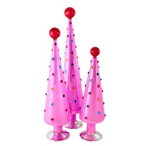 Cody Foster 19.25 In Decorated Dotted Trees Taffy Pink Valentine ...