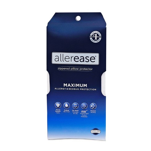 King Maximum Bed Bug And Allergy Protection Pillow Protector White - Allerease : Target