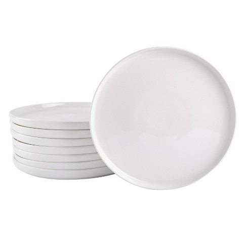 Gibson Home Oslo 8-piece Porcelain 10.5" Dinner Plate Set White : Target