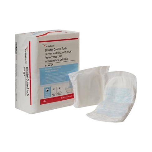 Sure Care Unisex Incontinent Pad Contoured 4 X 9-3/4 Inch 1100b ...