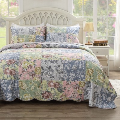 Greenland Home Emma Vintage Style Quilt Set : Target
