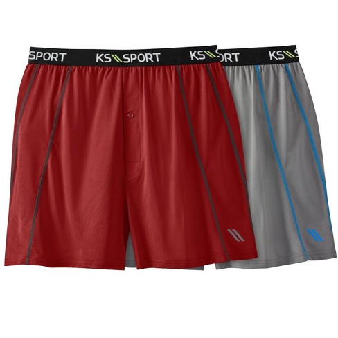 Kingsize Men's Big & Tall Performance Boxers 2-pack : Target