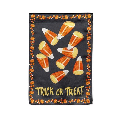 Candy Corn Greetings Garden Lustre Flag : Target