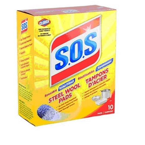S.o.s. Steel Wool Soap Pads 10 Count : Target
