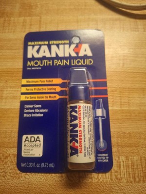Kanka Mouth Pain Maximum Strength Gel - 0.33 fl oz : Target