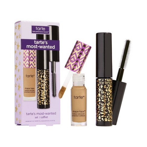 Tarte Travel Size Shape Tape Concealer & Maneater Mascara Set - Tan ...