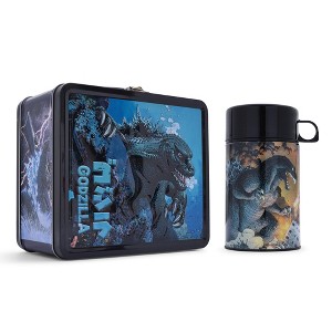 Surreal Entertainment Godzilla Vs. Mechagodzilla Retro Metal Lunchbox ...