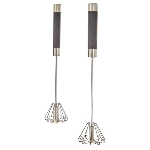 Berghoff Essentials 2pc Stainless Steel Miracle Whisk Set, Black : Target