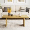 Tribesigns 47.24" Wood Coffee Table, Brown : Target