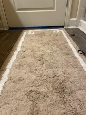 Geometric Cotton Tufted Bath Rug : Target