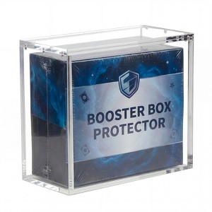 Clear Acrylic Card Box Desktop Storage Organizer Holder for Business ...