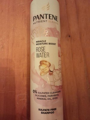 Pantene Sulfate Free Rose Water Shampoo And Conditioner Dual Pack ...
