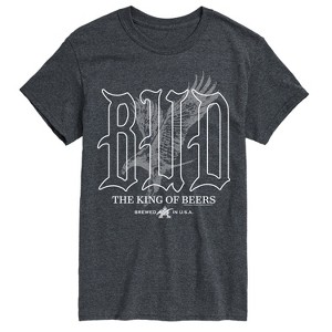 Men's Budweiser Bud Eagle Short Sleeve Graphic T-Shirt - Heather ...
