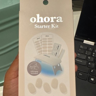 Ohora Gel Nail Art Starter Set - Cream Light - 30pc : Target