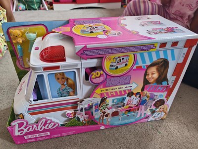 Barbie Transforming Ambulance And Clinic Playset (target Exclusive ...