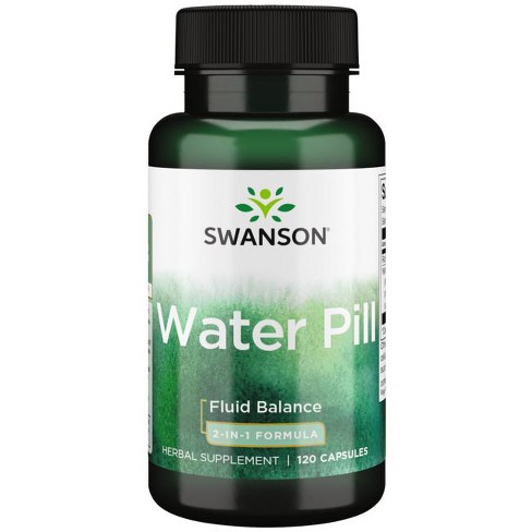 Swanson Dietary Supplements Water Pill 200 Mg Capsule 120ct : Target